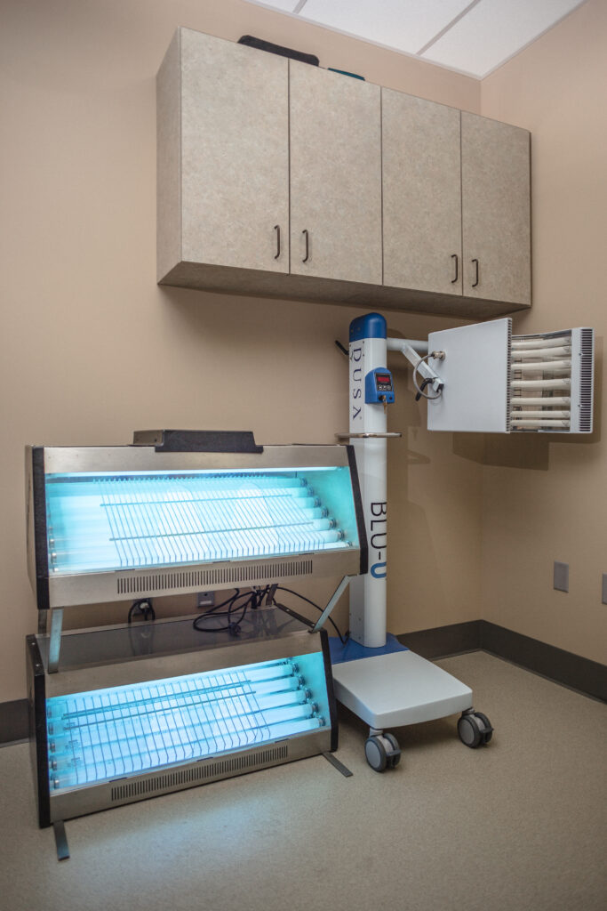 Benefits of Blue Light Therapy | Knoxville Dermatology Group